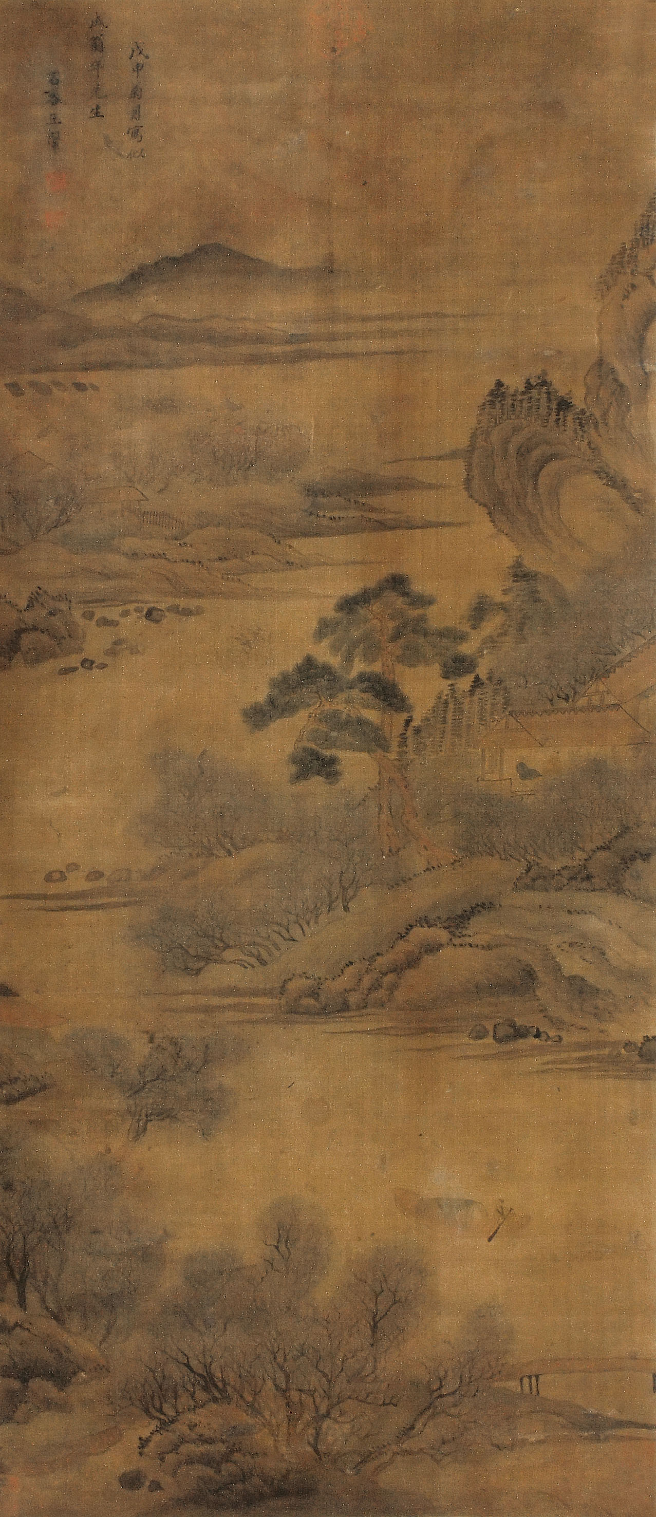 王石谷 春溪泛棹 立轴 安徽东方 2012秋季书画精品拍卖会 安徽东方 拍品价格 图片 拍卖专场 拍卖会预展 拍卖会结果 卓克拍卖频道