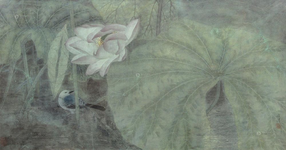 江宏伟 荷花翠鸟 镜框 江苏龙城 2013秋季艺术品拍卖会 江苏龙城 拍品价格 图片 拍卖专场 拍卖会预展 拍卖会结果 卓克拍卖频道